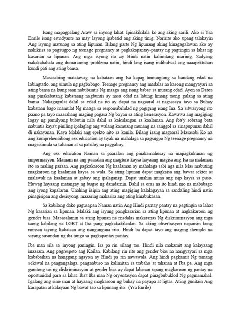 Oratorical Speech Pdf