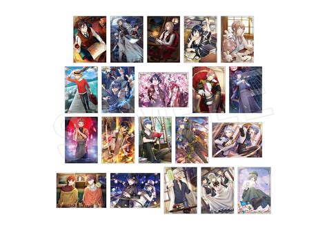「文豪とアルケミスト」の描きおろしイラストを使ったグッズがanimejapan 2023で発売決定。テーマは“ヌイグルミと戯れている6人”