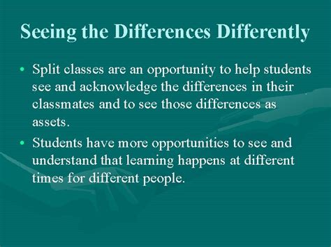 Unit Development In Split Classes Reference Combined Grades