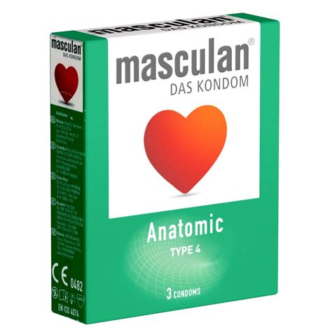 Masculan *Typ 4* (anatomic) 3 pc(s) - Farmaline
