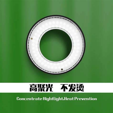 UUL Luminária Lâmpada ajustável LED de esferas para Microscópio Preta