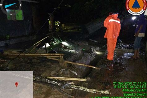 Hujan September Bencana Alam Landa Titik Di Kabupaten Bogor