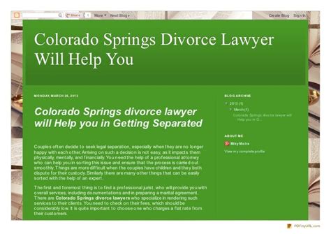 Colorado Divorce Lawyer Will Help You In Getting Separated