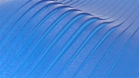 푸른 얼음 물결 줄무늬와 추상적 인 배경 추상 컷 종이 줄무늬 문서 보고서 및 프레젠테이션을 위한 최신 배경 템플릿입니다 공상 과학 미래지향적 3d 렌더링 3차원 형태에