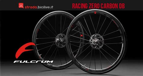 Fulcrum Racing Zero Carbon DB Ruote Carbonio Freni A Disco