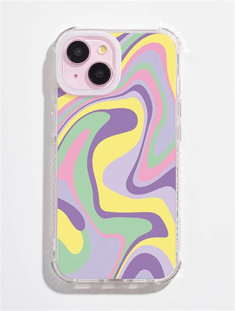 Nails Bab X Skinnydip Wavey Shock Iphone Case Simple Phone Cases Skinnydip London