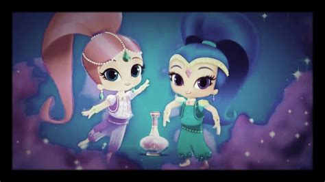 Shimmer And Shine Theme Song Colorful Youtube