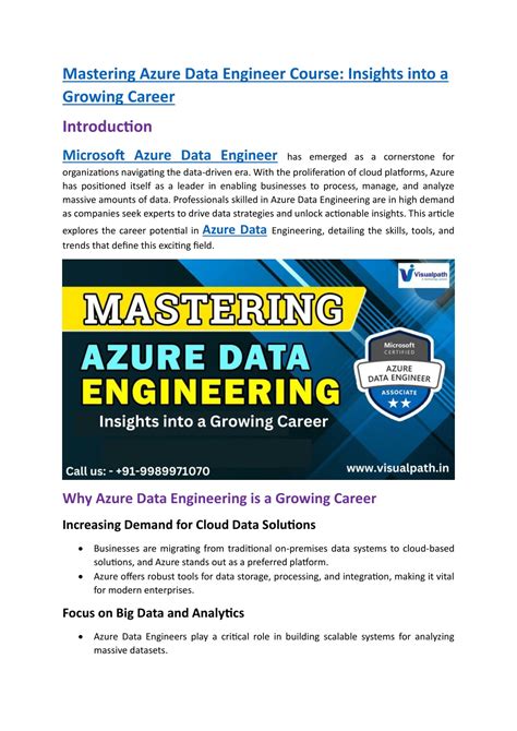 Ppt Azure Data Engineer Training Online Microsoft Azure Data Powerpoint Presentation Id