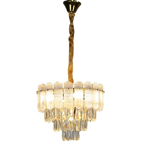 نجف مودرن ذهبي E1415l قطر 800 ملم