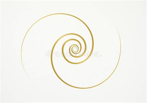 Golden Spiral Abstract Art: a Mesmerizing Visual Journey into the Depths of Concentric Circles ...