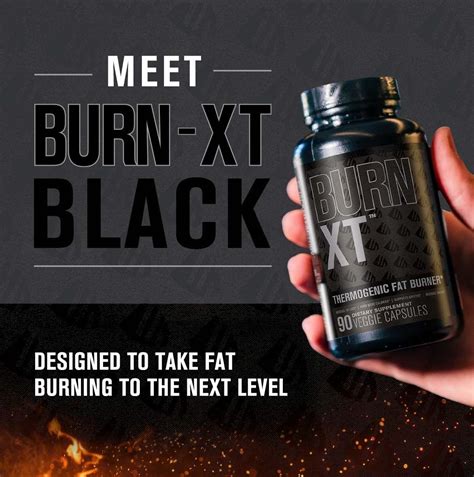 Burn Xt Black Thermogenic Fat Burner Weight Loss Supplement Appetite