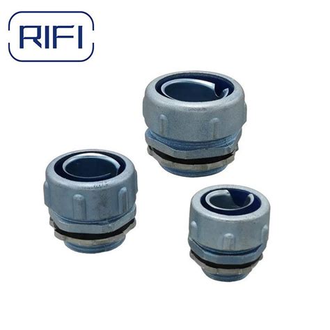 Plum Type Flexible Conduit And Fittings Male Thread Zinc Cable Conduit