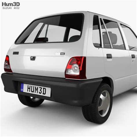 Suzuki Maruti 800 2012 3d Model Download Hatchback On