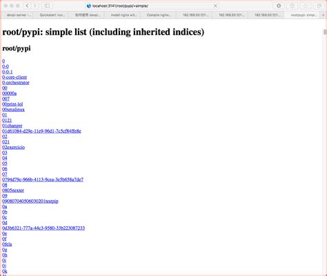 Create A Pypi Mirror Site With Devpi Server Sre