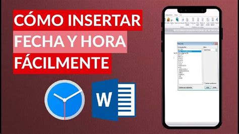 Como Poner La Fecha Automatica En Word Image To U