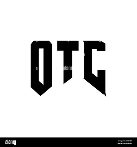 Otc Letter Logo Design For Technology Company Otc Logo Design Black And White Color Combination