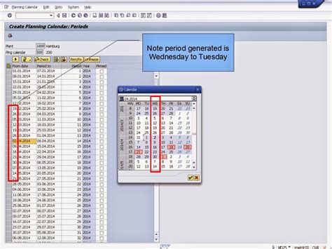 Sap Planning Calendar Tcode Amie Lynnet