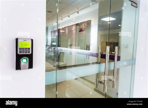 Keypad For Access Control Stock Photo Alamy
