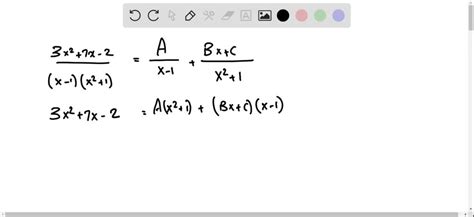 solved determine the constants denoted by capital letters so that
