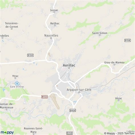 Plan Aurillac Carte De Aurillac Et Infos Pratiques