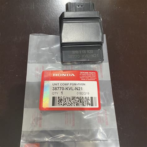 Jual A CDI ECU ECM CBU PGM FI F Unit Comp Motor Honda Supra X