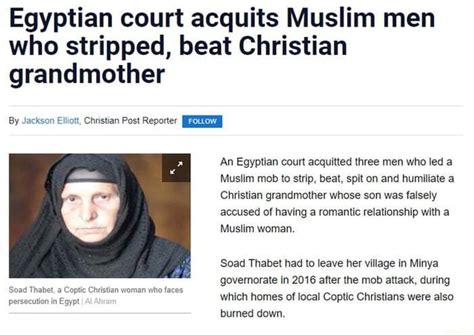 Egyptian Court Acquits Muslim Men Who Stripped Beat Christian