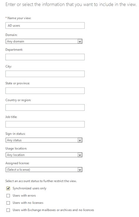 Office 365 Directory Synchronization Noobient