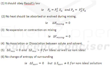 Welcome To Chem Zipper Com IDEAL AND NON IDEAL SOLUTIONS
