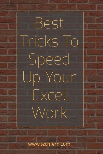 Best Tricks To Speed Up Your Excel Work Call 9929330949 Social