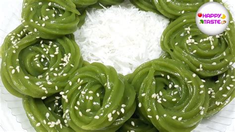 เปียกปูนใบเตยวิธีทำให้สีเข้มสวย Pandan Pudding Thai Dessert
