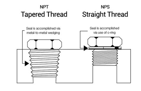 Insights Essential In Npsm Nptf Npt E Bspt Filits Di Thread Yuyao Ruihua Hardware Factory