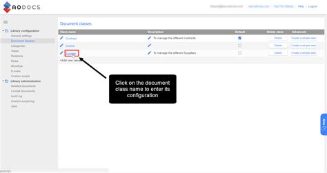 Create And Configure Document Classes Aodocs Knowledge Base