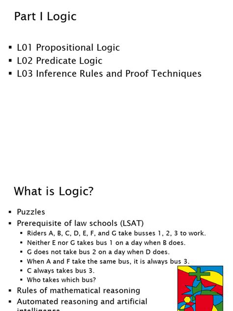 L01 Propositional Logic | PDF