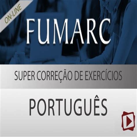 Curso On Line Exercícios De Português Para Concursos Fumarc 20131