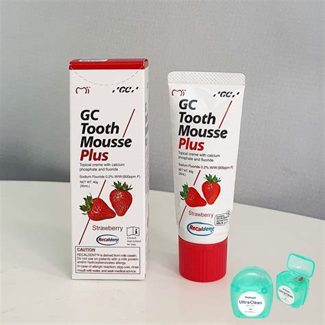 Gc Gc 투스무스 플러스 치아영양크림 불소도포 불소함유 지각과민처치제 자가미백 무불소 40g 위시버킷
