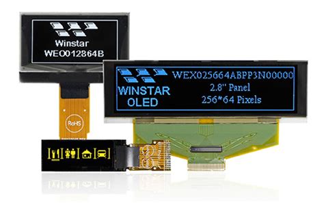 graphic oled display oled graphic oled display modules winstar oled displays