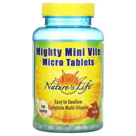 Natures Life Mighty Mini Vite 240 Micro Tablets Iherb