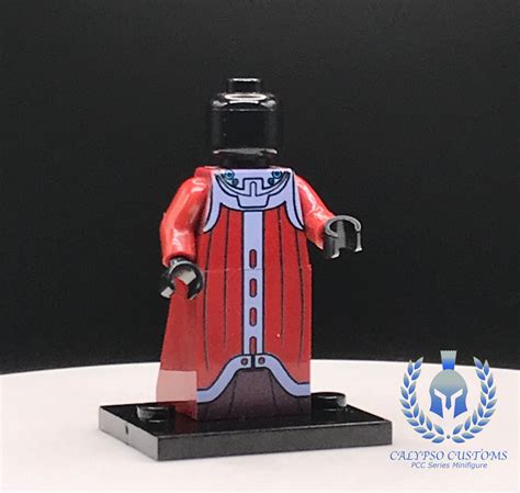 Calypso Customs Skakoan Technician Red Robes V2 Pcc Series Minifigure Body