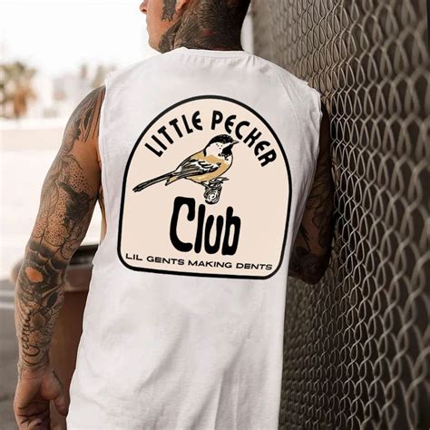 Little Pecker Club Lil Gents Making Dents Print Vest