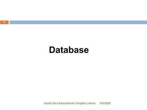 Ch 09 Database Management System Ppt Databases Computer Software And Applications