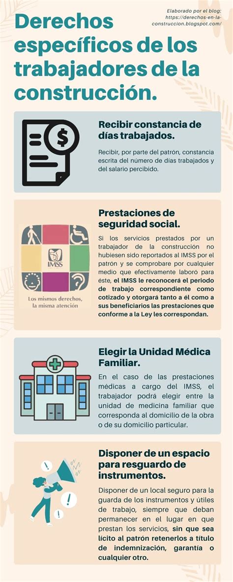 Derechos específicos de los trabajadores de la construcción en México