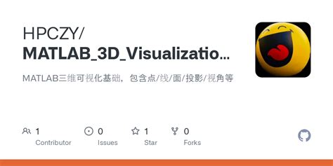 GitHub HPCZY MATLAB 3D Visualization Basic MATLAB三维可视化基础包含点 线 面 投影 视角等