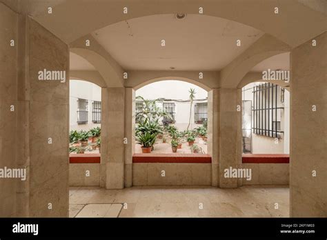 Community Interior Of A House With A Passageway Overlooking A Terrace