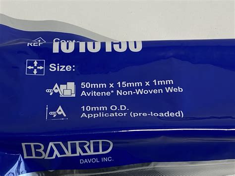 New Bard Endo Avitene 1010150 Exp 2025 05 H7 1010150 Endo Avitene Disposables General For