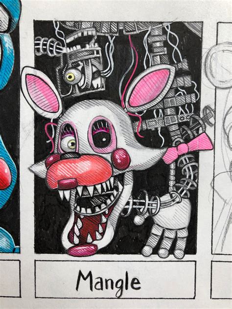 Mangle Five Nights At Freddys By Reichenart On Deviantart