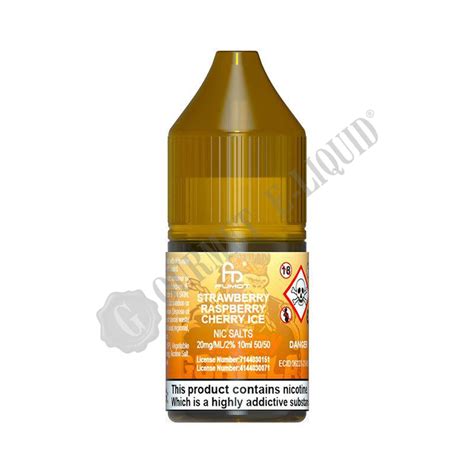 Strawberry Raspberry Cherry Ice By Randm Tornado 7000 Nic Salts