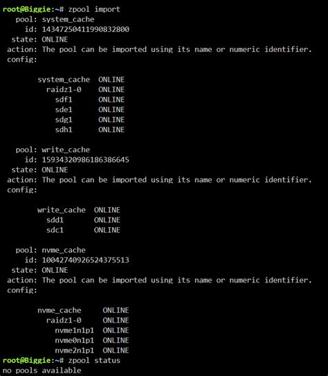 importing zpools after pools have gone empty [unraid 6 12 11] general
