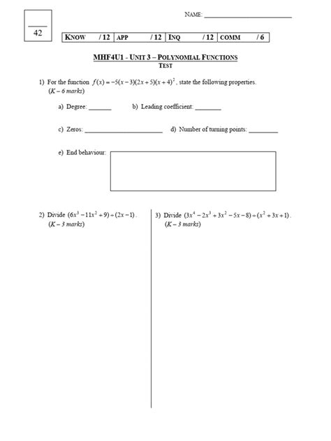 Mhf4u Unit 3 Test Blank Period 1 Pdf