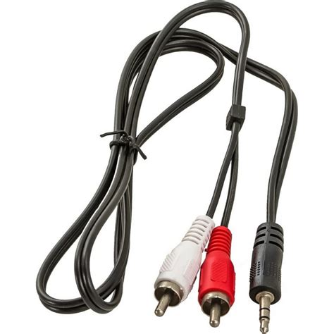 Кабель AurA миниджек 3,5-2RCA, 1 метр RCA-JA30 - выгодная цена, отзывы ...