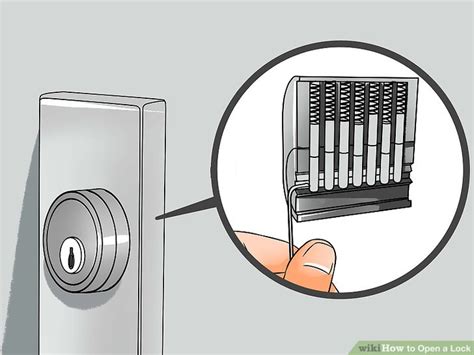 Ways To Open A Lock WikiHow